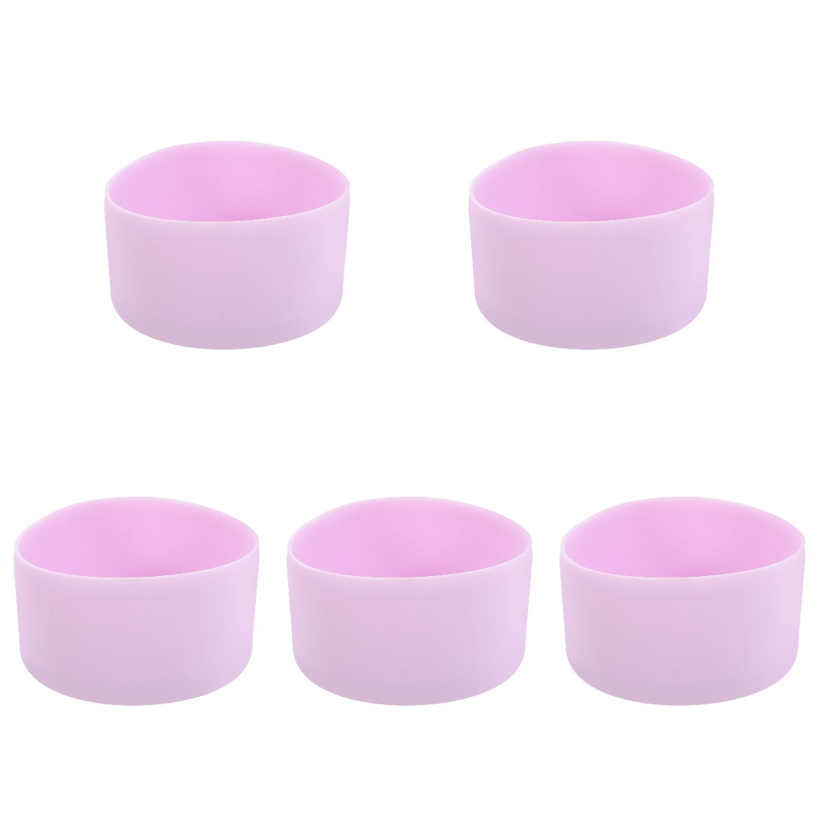 5 Pieces Water Bottle Waterbottle Silicone Boot Bottom Cover for Cup ...