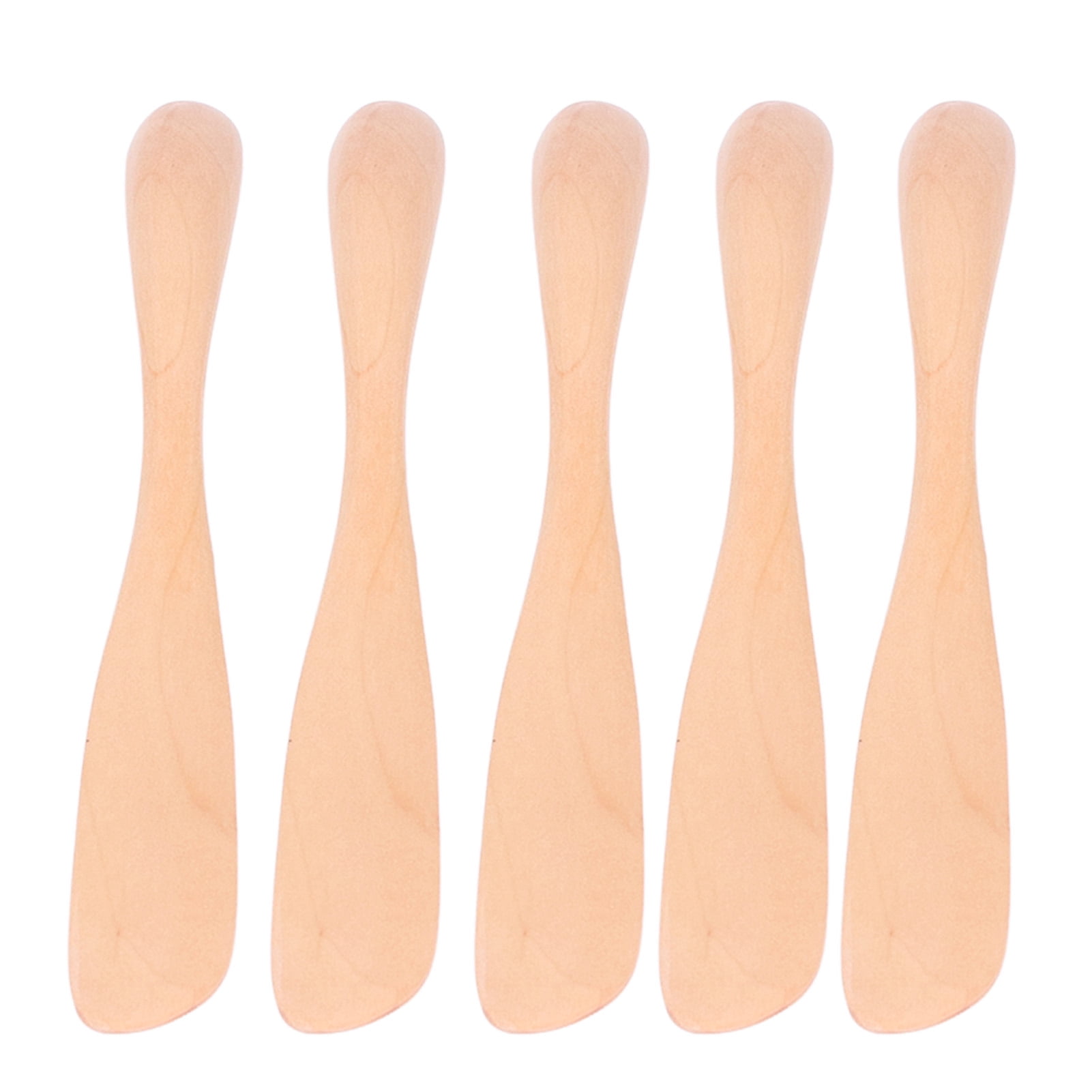 5 Pieces Wooden Butter Knives, Cheese Spreaders, Sandwich Spreaders ...