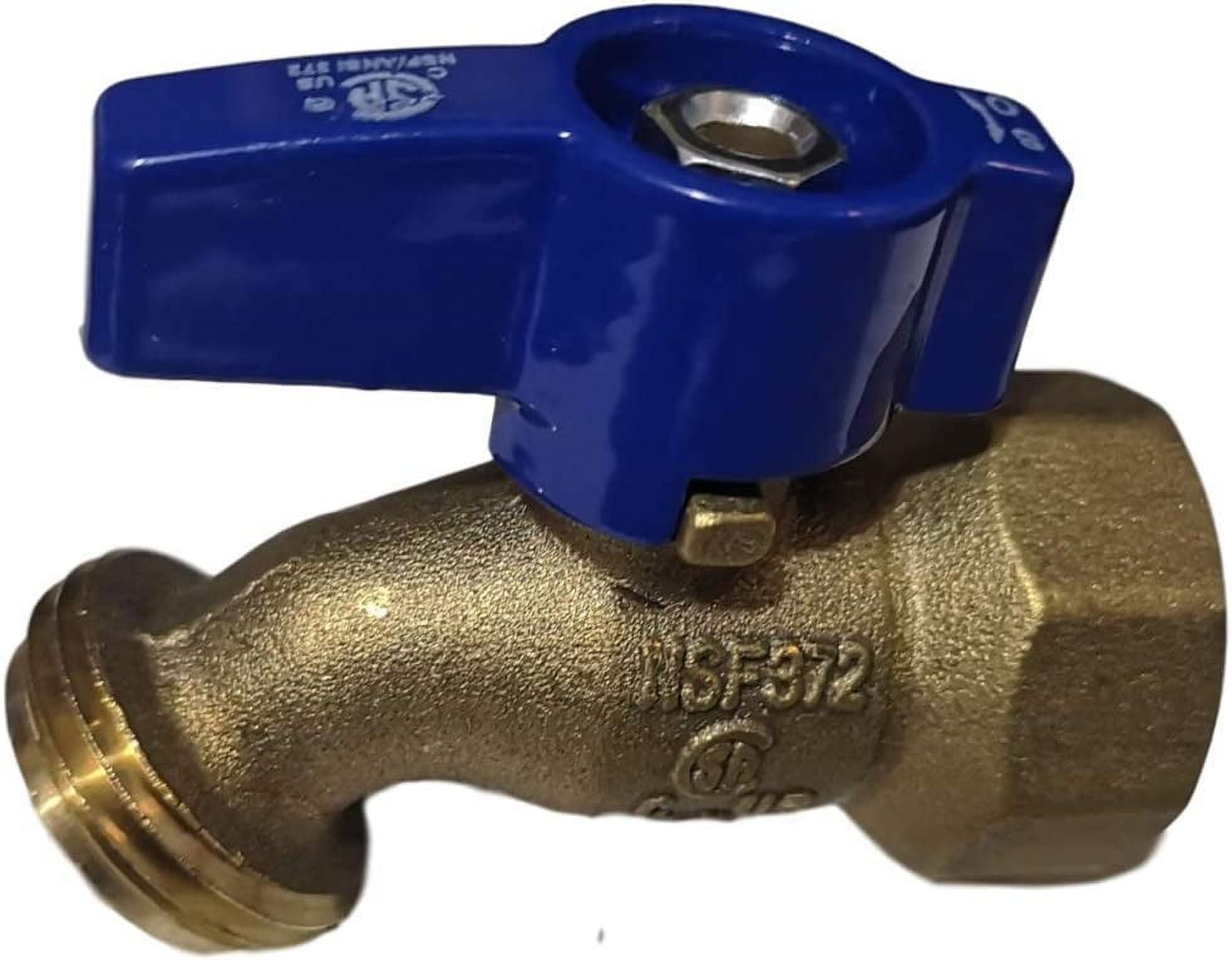 5 Pieces XFITTING 3/4" Female Threaded x 3/4" Garden Hose Threaded Hose ...