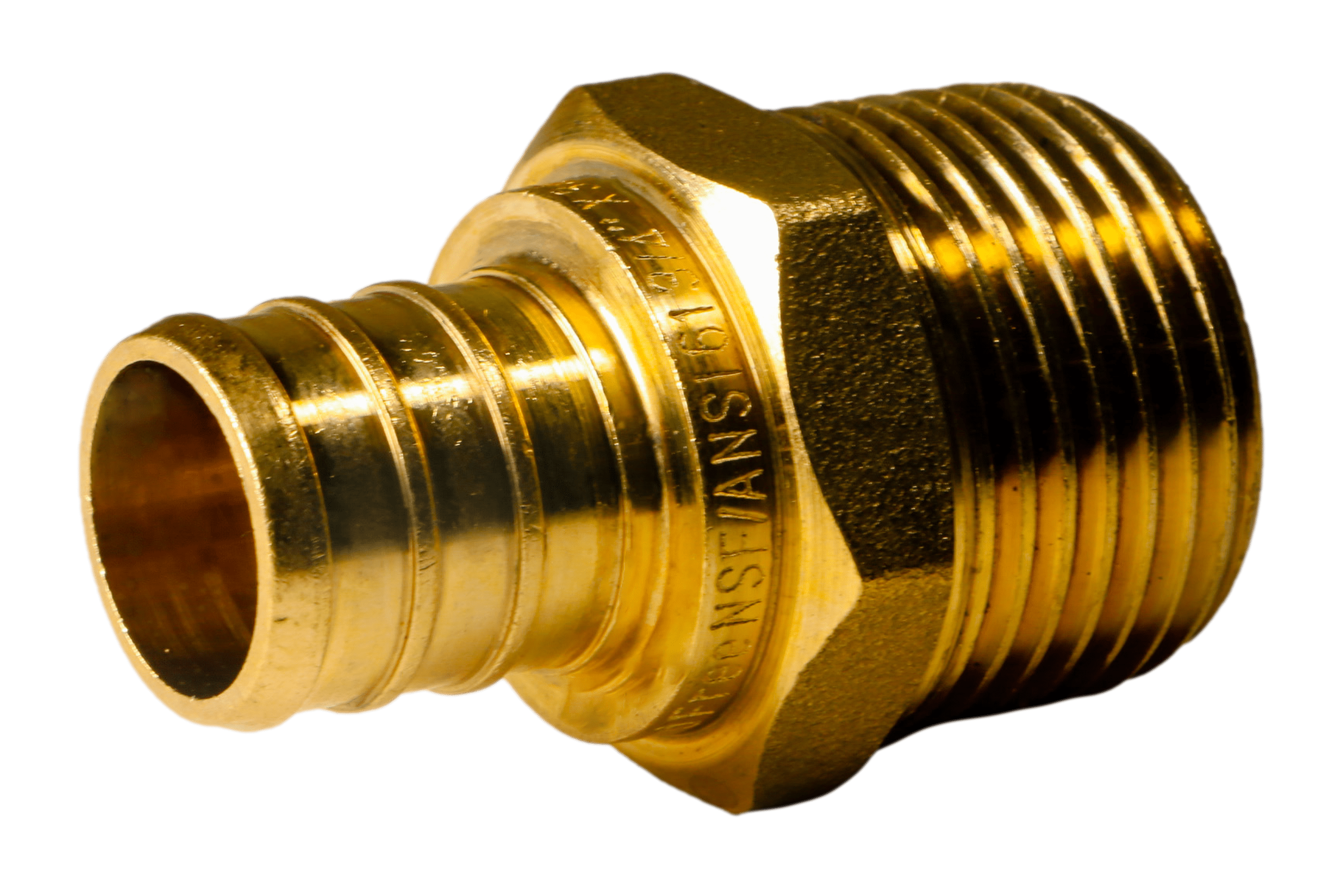 5 Pieces XFITTING 3/4" Pex x 3/4" Male NPT Adapter, 24-4-2=5X - Walmart.com