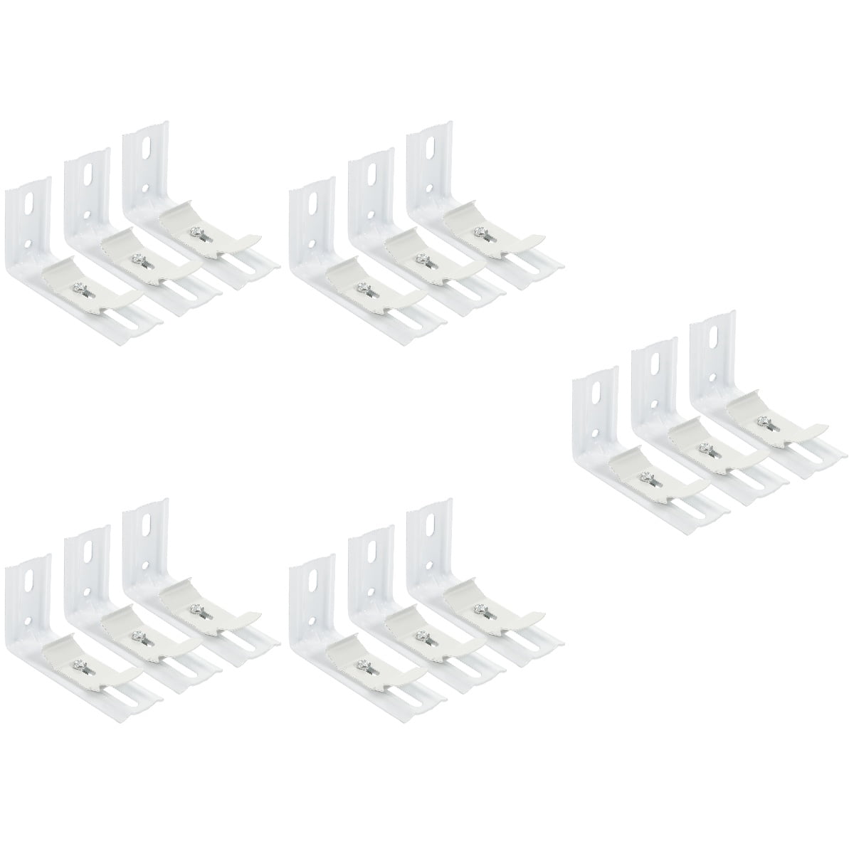 5 Pieces inside Mounting Brackets for Shutter L Practical Vertical ...