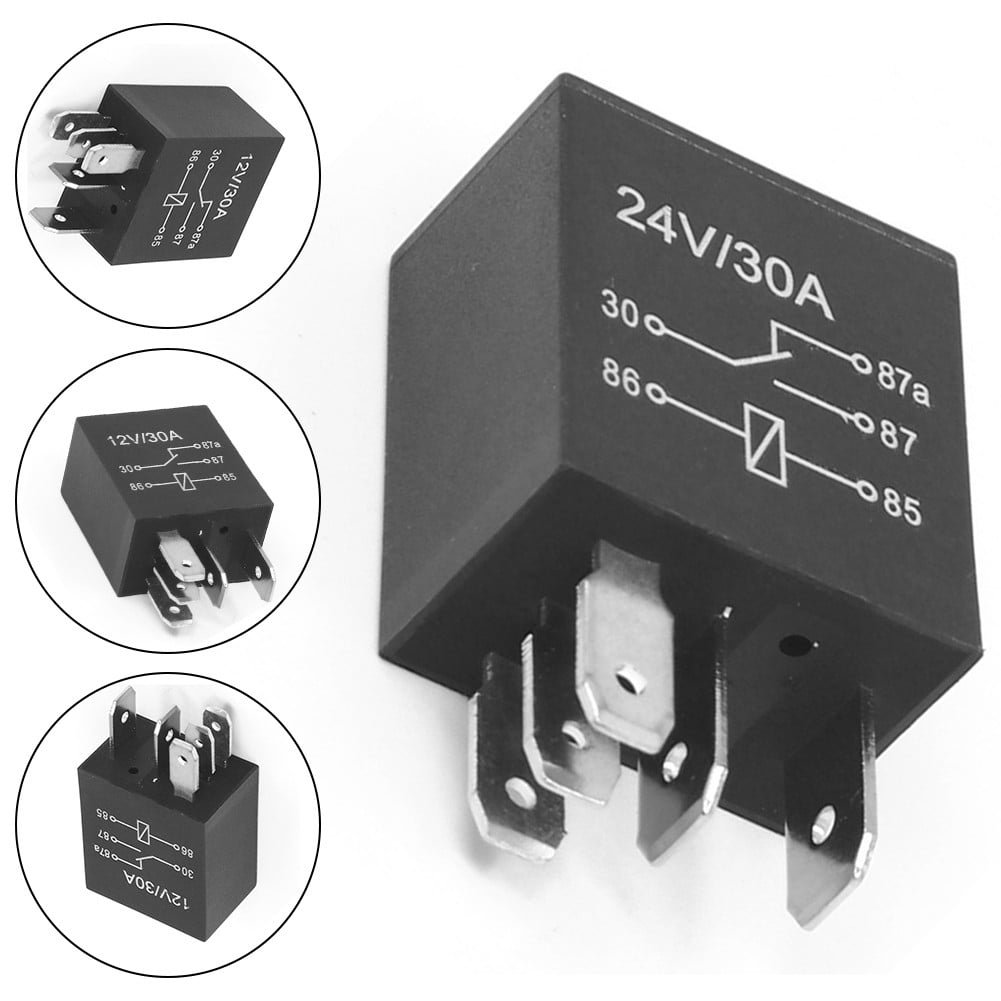 5 Pin 12/24V 30A Relay Automotive Relay Relay for Car Motor, Auto ...