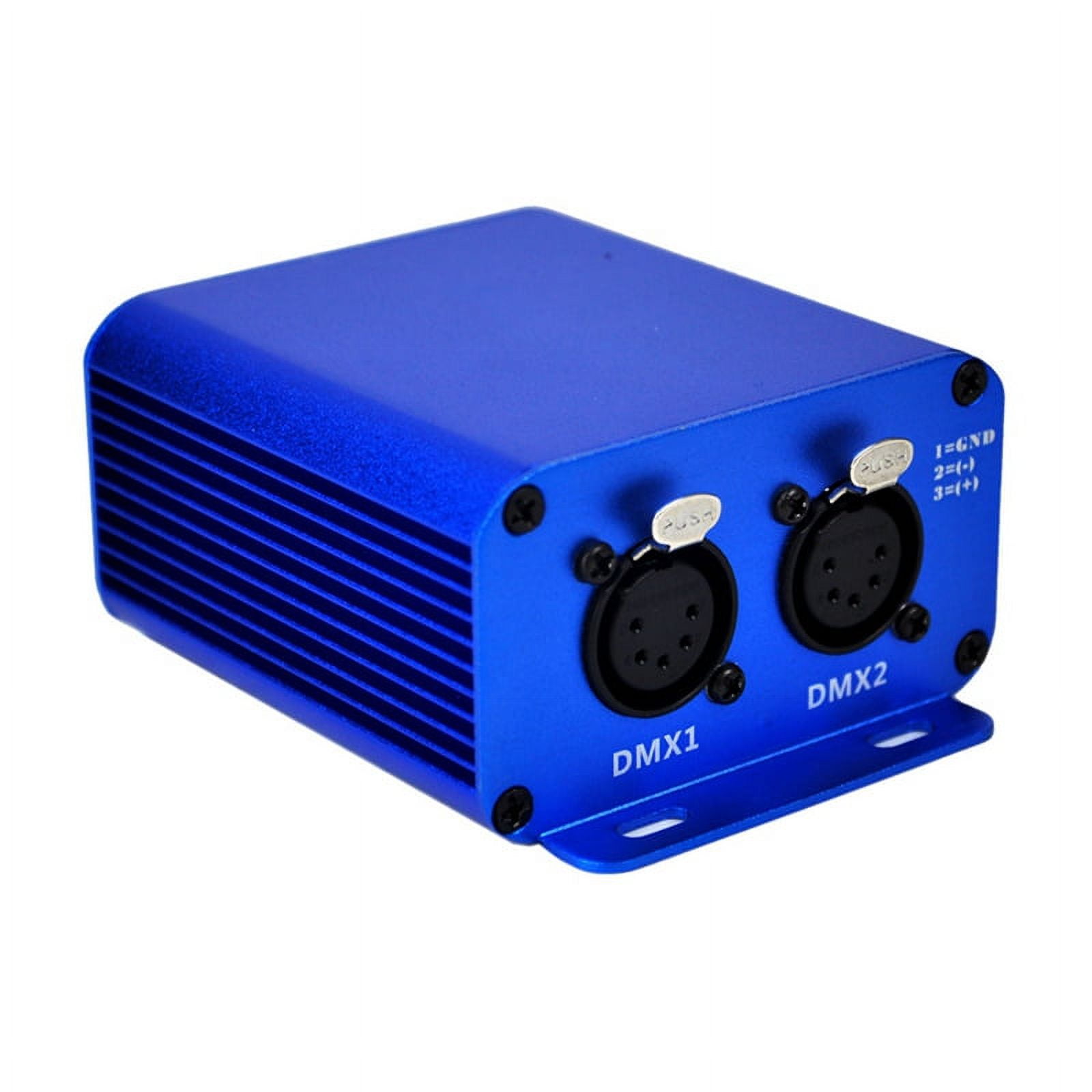 5 Pin 2 Port Artnet Stage Light Controller 5PIN Xlr Socket 2 Way Signal ...