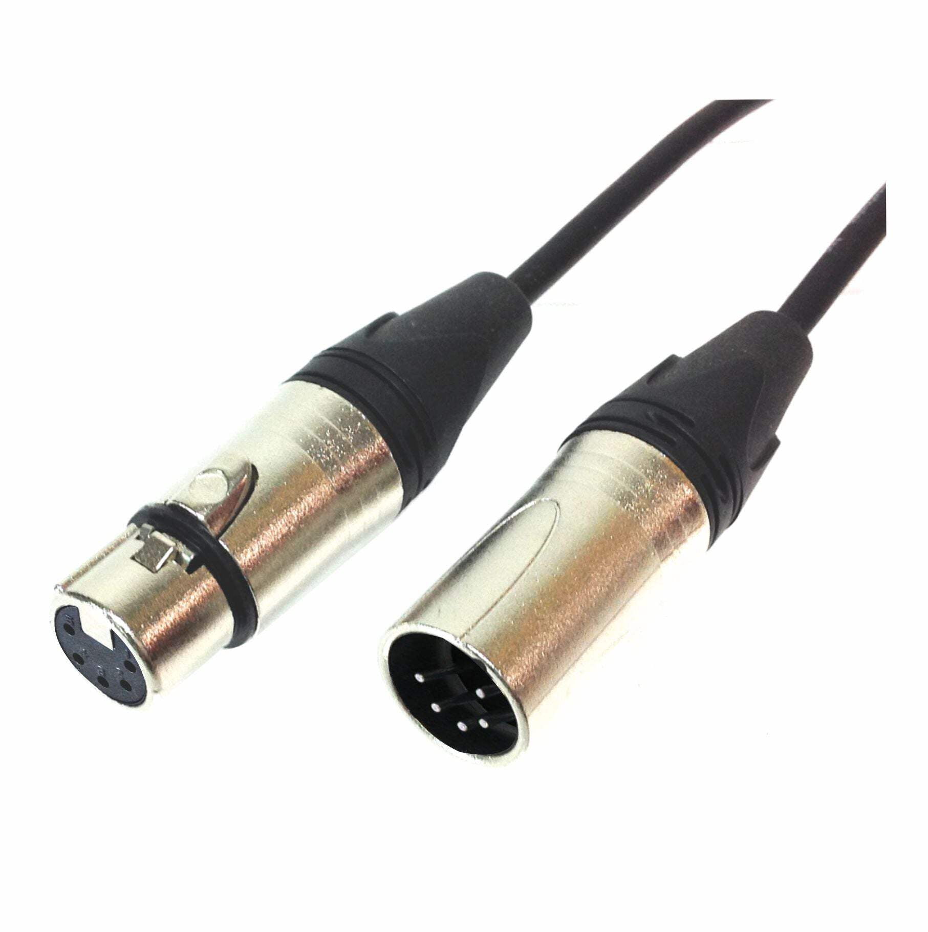5 Pin, 5 Conductor DMX Cable - Walmart.com