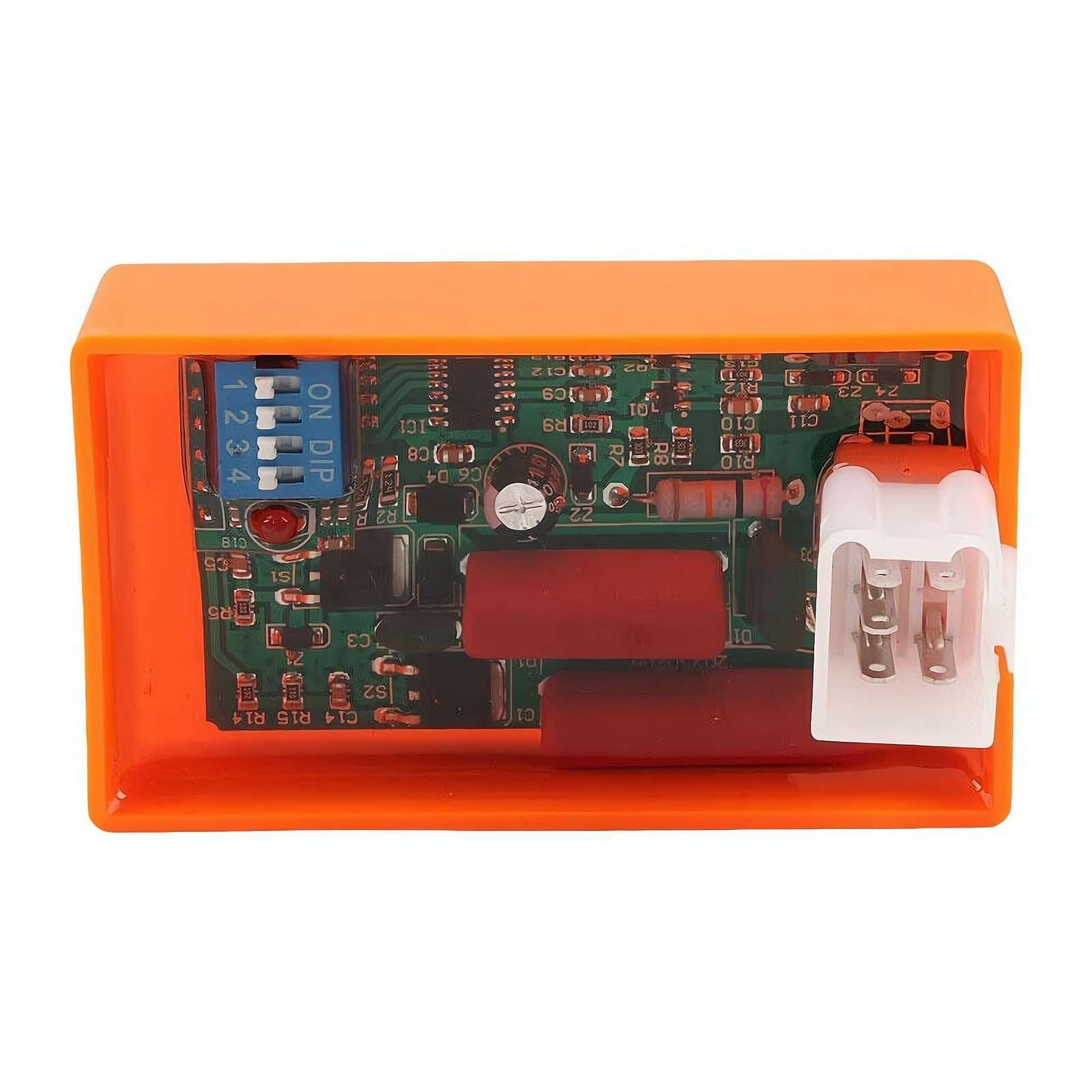 5 Pin AC CDI Box with DIP Switch, Motorcycle Ignition Speed Limiter ...
