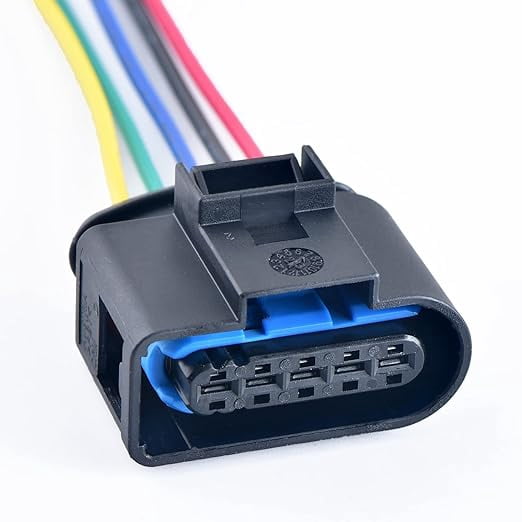 5 Pin Auto Waterproof Connector MAF Mass Air Flow Plug Wire Harness ...