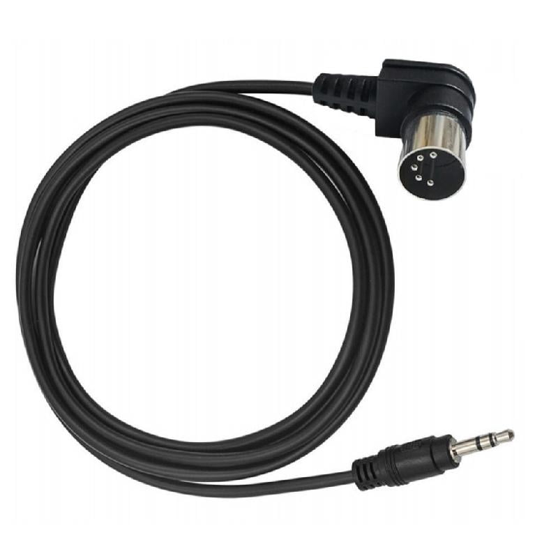 5 Pin Din Male to 3.5mm Male Video Adapter Cable Wire Cord for ...