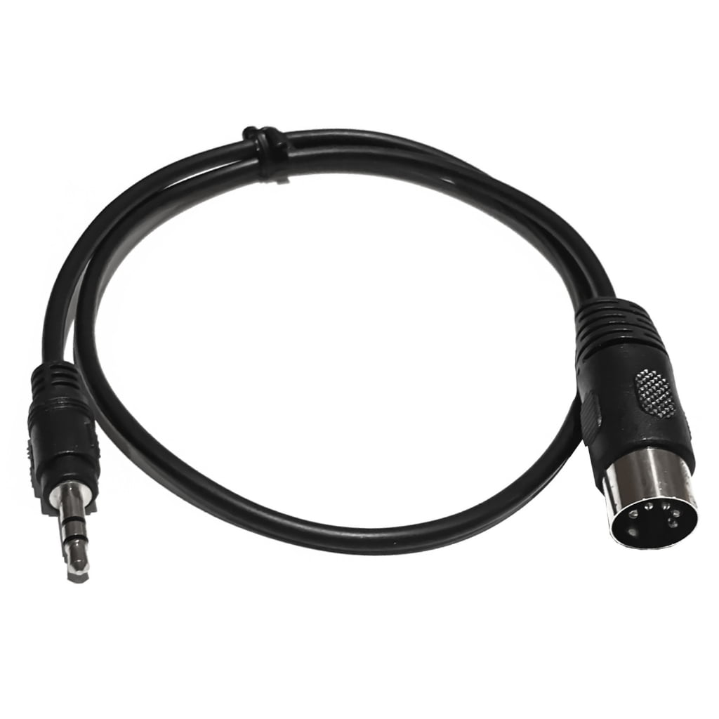 5 Pin Din Male to 3.5mm TRS Cable Stereo Adapter Cord Stable Output ...
