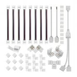 5 Pin LED Strip Connector Kit, for 12Mm RGBW Connection Include T Shape ...