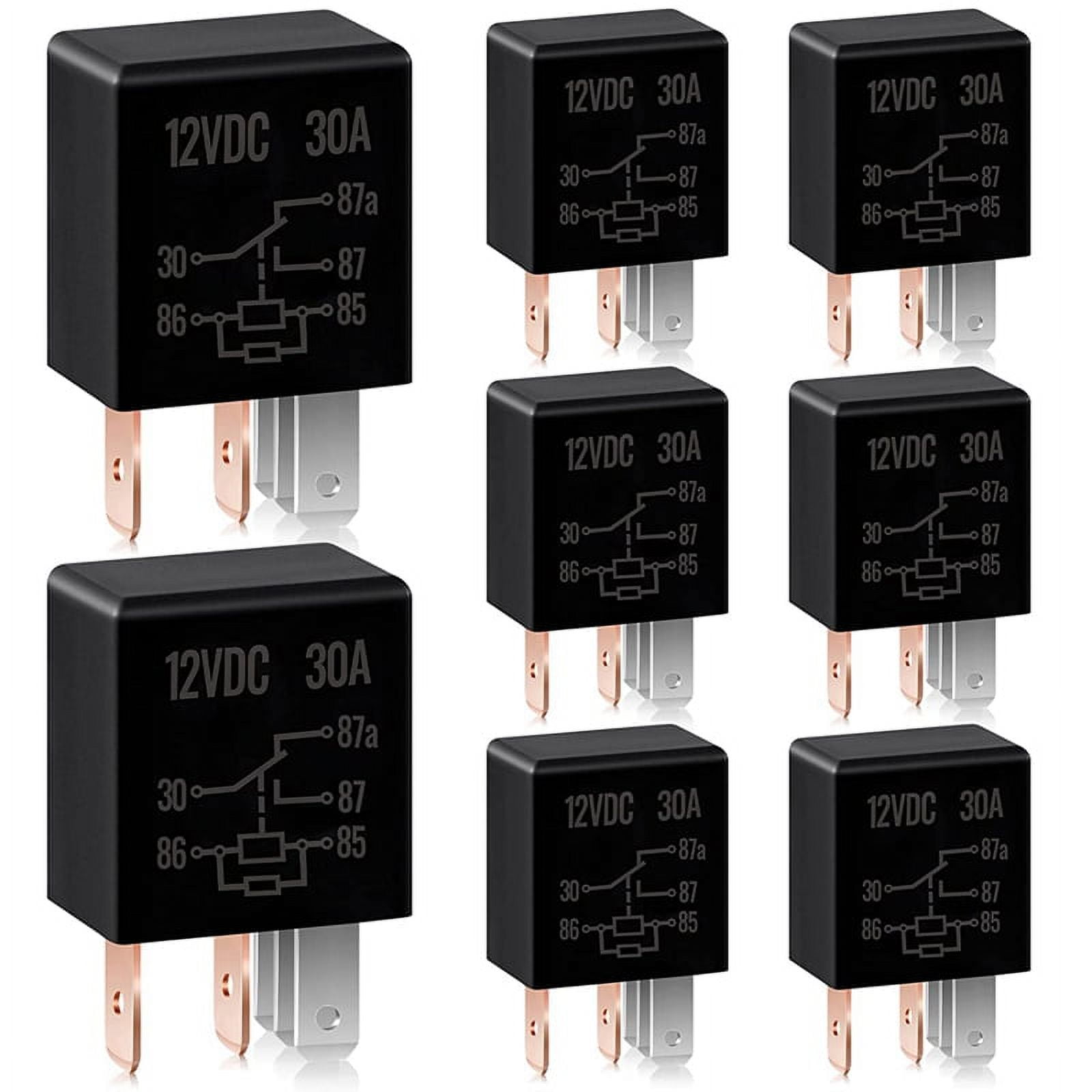 5 Pin Relay 12V 30A Relay Multi Automotive Relay Car Heavy Duty Relay ...