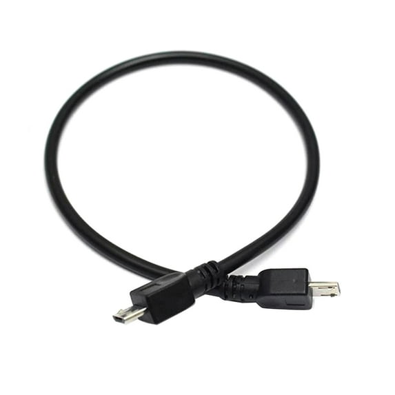 5 Pin USB Male to USB Male Sync OTG USB Cable Cord Adapter For Phone ...