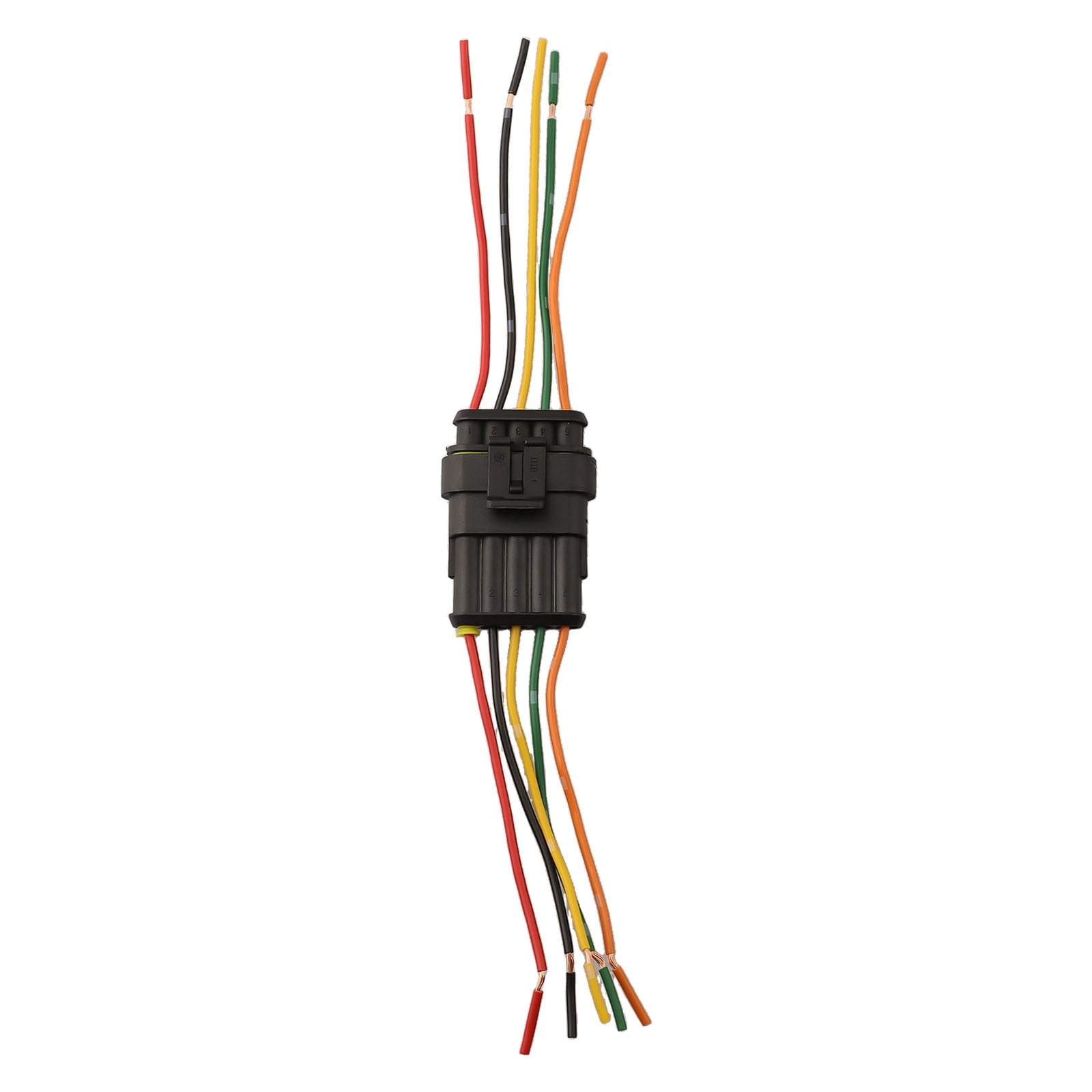 5 Pin/Wire Waterproof Connector Electrical Car Sealed Male/Female ...