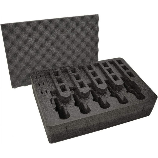 5 Pistol 18 Magazine Storage Foam Insert For 1520 Case | 2 Piece Set ...