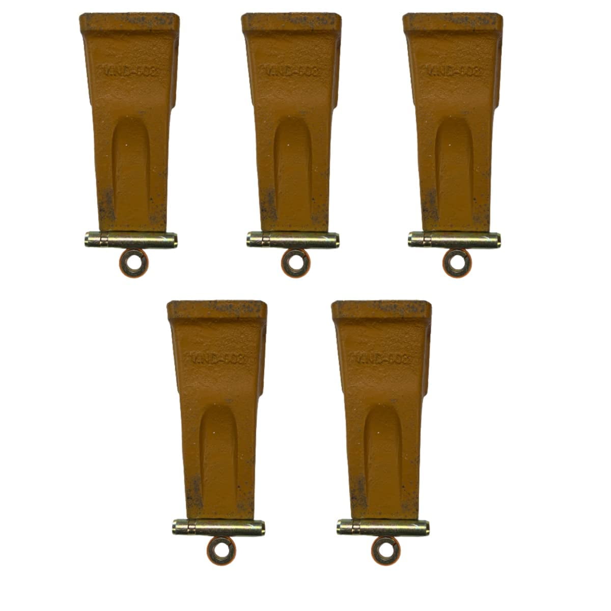 5-Pk 1U3252 J250 Bucket Digging Teeth With Pin's 8E6259 & Fastener's ...