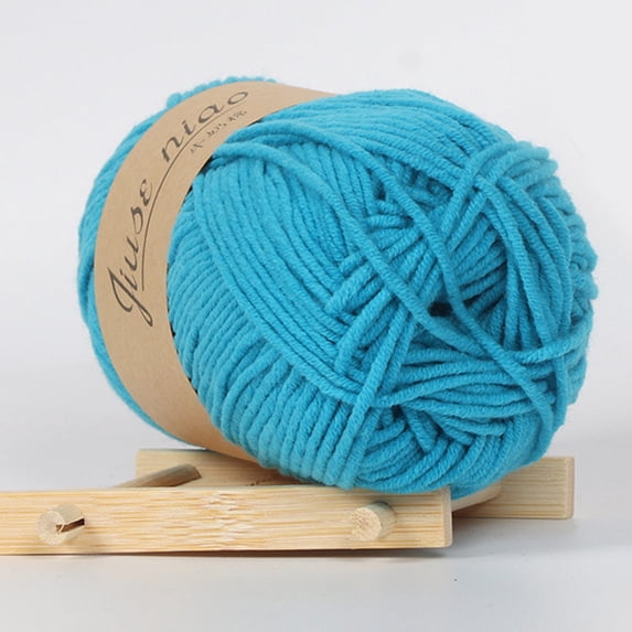 5-Ply Milk Cotton Yarn for Diy Wool Hats, Scarves, and Children'S Line ...
