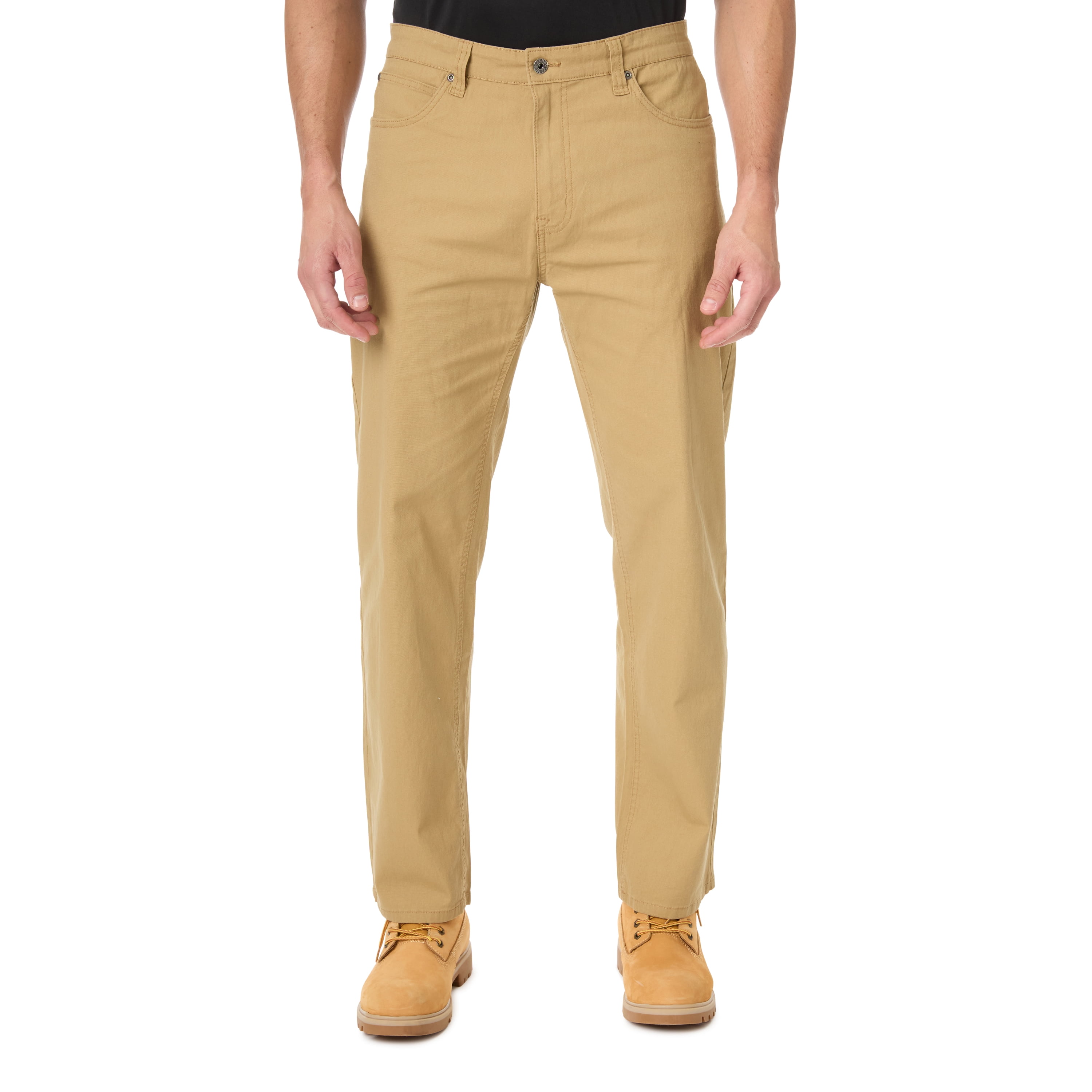 5-Pocket Canvas Stretch Pant - Walmart.com