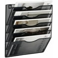 5 Pocket Mesh Hanging Wall File Organizer, Wall Mounted Mail Paper ...