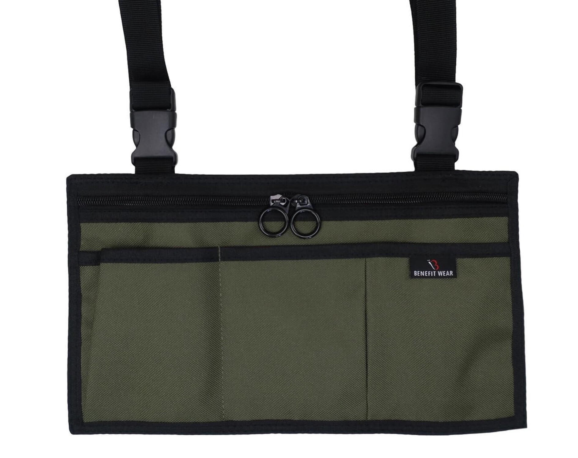 5 Pocket Side-Pack Wheelchair, Walker or Scooter Bag with Key Rings ...