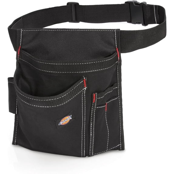 5-Pocket Single Side Tool Belt Pouch/Work Apron, Durable Canvas ...