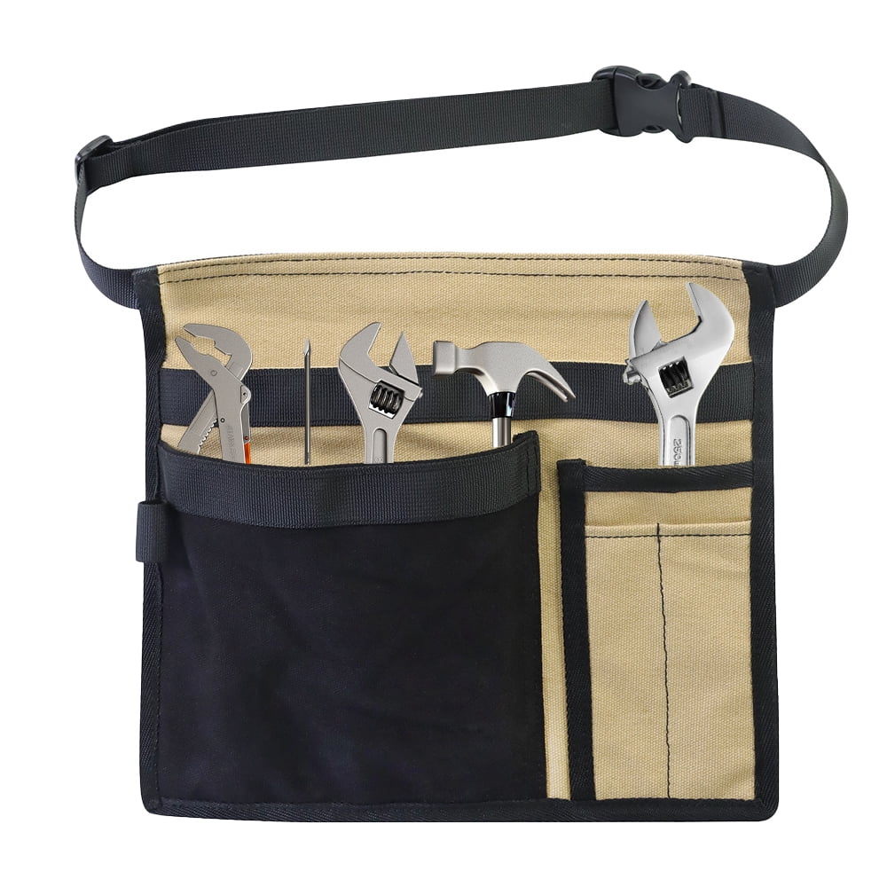 5-Pocket Single Side Tool Belt Pouch/Work Apron for Carpenters ...