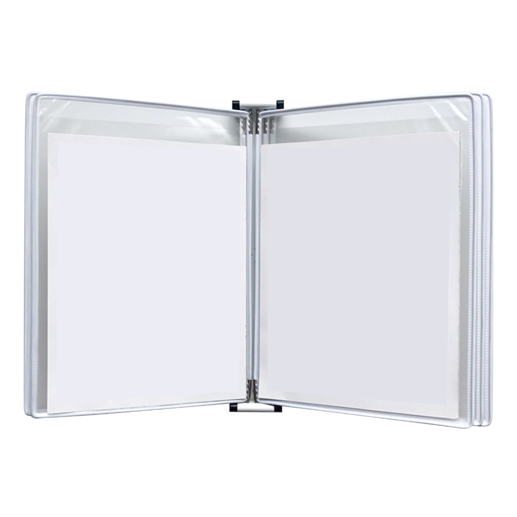 5 Pocket Wall Mounted Reference System Organiser Wall Mounted Reference ...