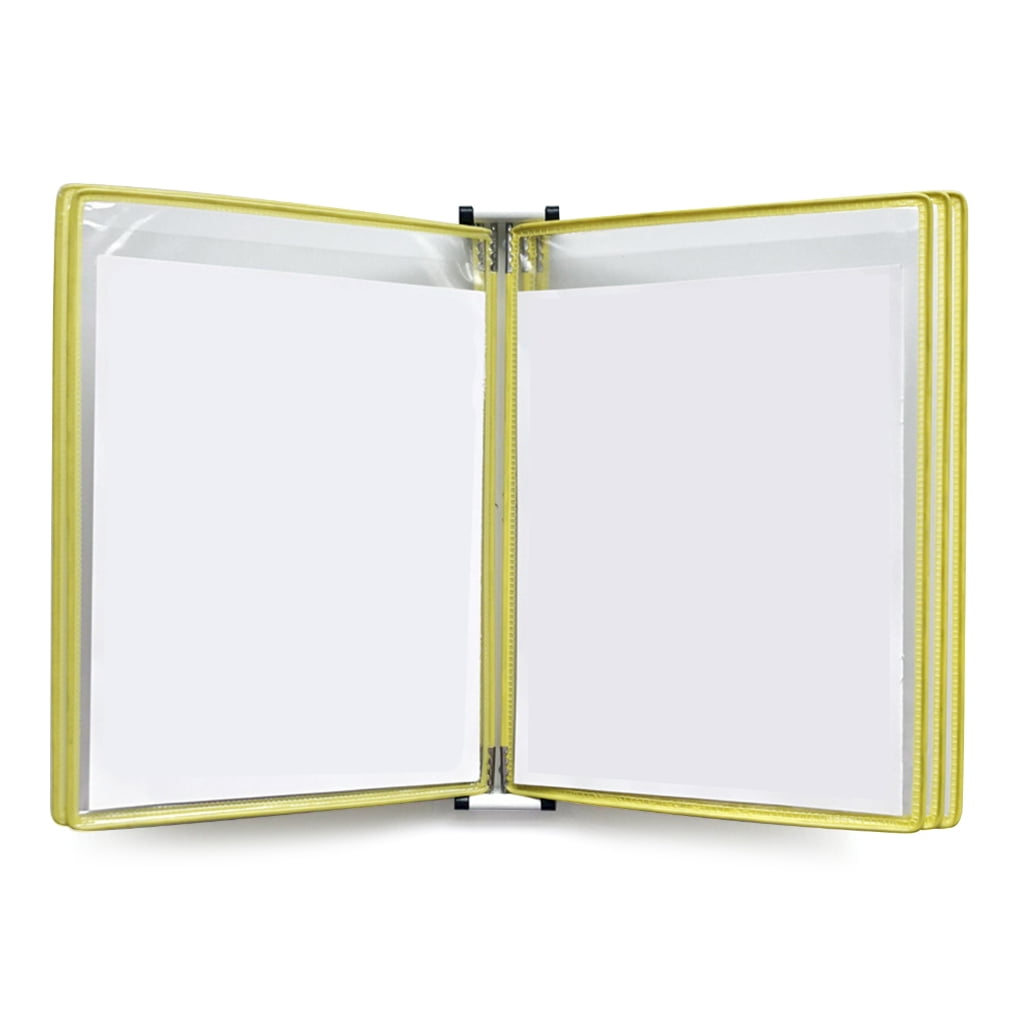 5 Pocket Wall Reference Organizers with Easy-Loading Pocket for ...