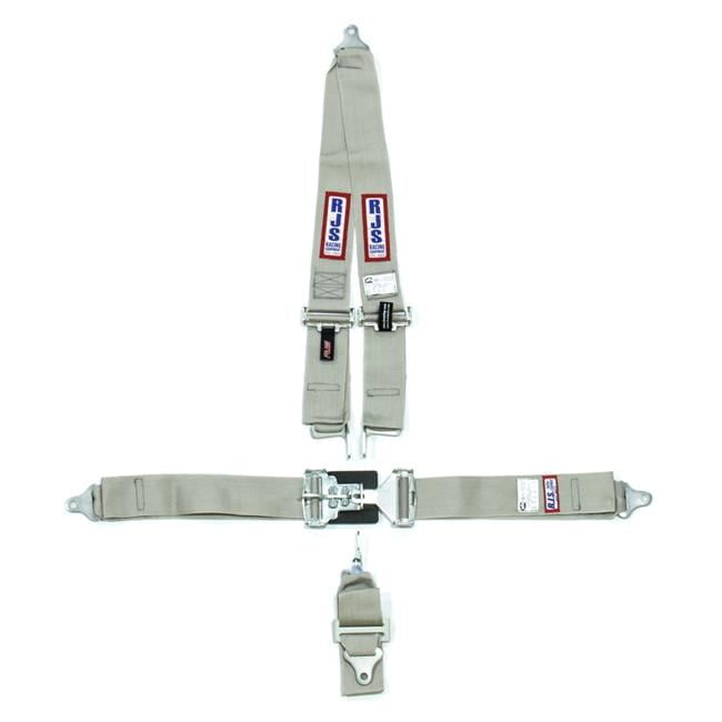 5-Point Roll Bar Mount Harness System - Green - 3 in. Anti-Submarine ...