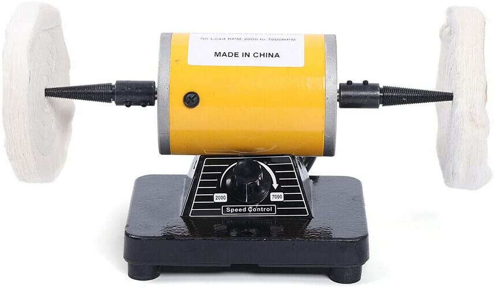 5" Polishing Buffing Machine Jewelry Bench Buffer Polisher Grinder ...