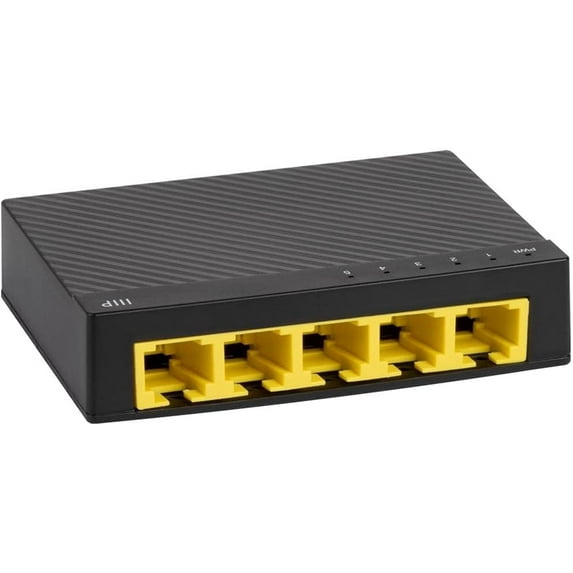 5-Port 10/100/1000Mbps Gigabit Ethernet Unmanaged Desktop Switch, IEEE ...