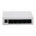 5 Port 10/100Mbps Ethernet Switch Plug and Play Unmanaged Home Network ...