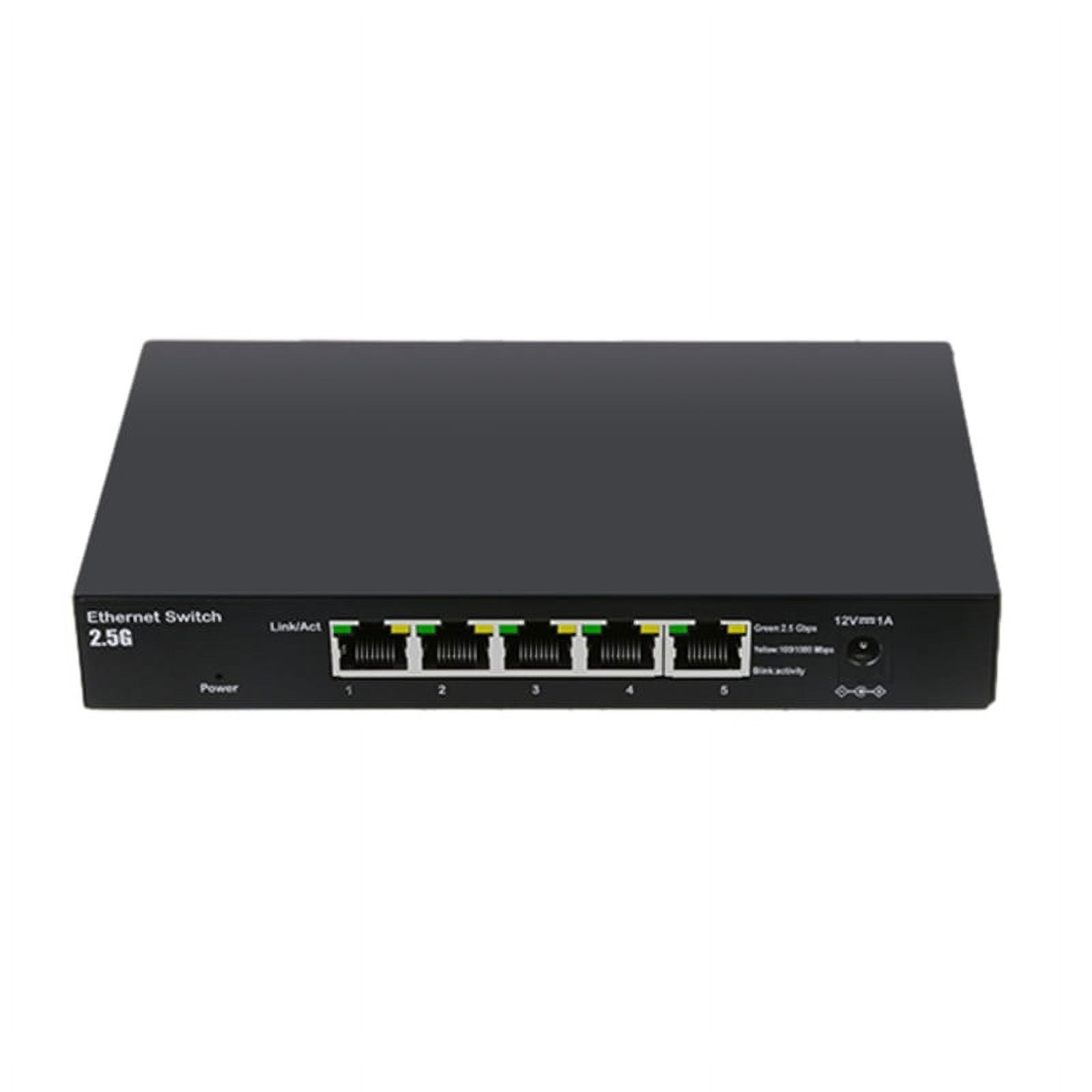 5-Port 2.5Ghz Gigabit Desktop Switches Box BufferFree Fast File ...
