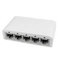 5 Port Data Switch,Network Hub,Desktop Ethernet Splitter,Plug & Play ...