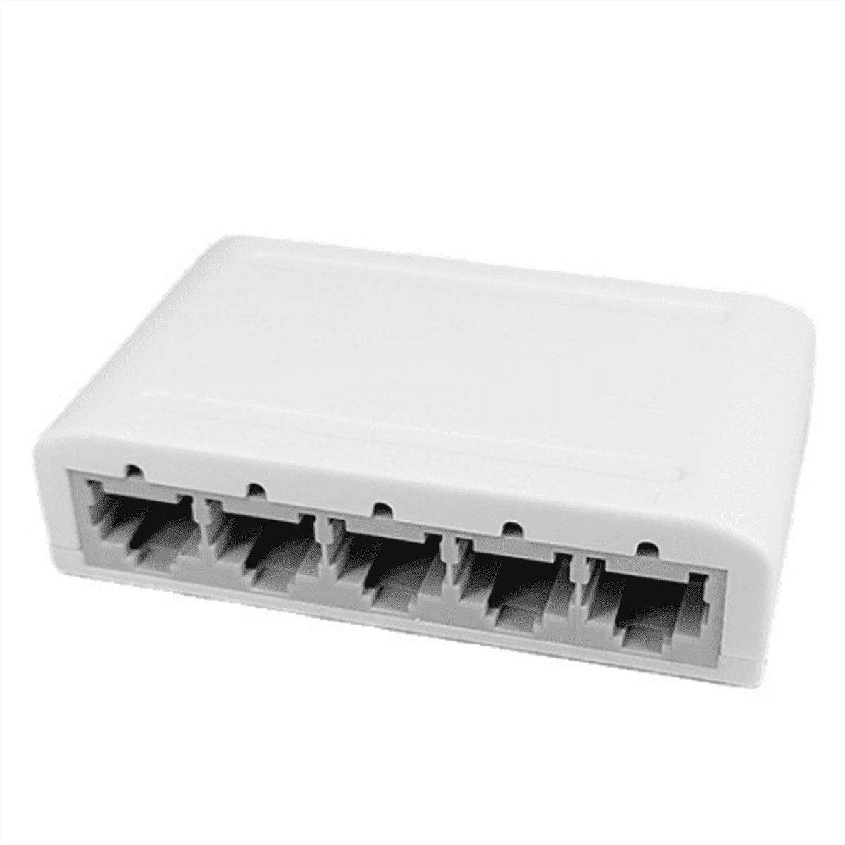 5 Port Data Switch,Network Hub,Desktop Ethernet Splitter,Plug & Play ...