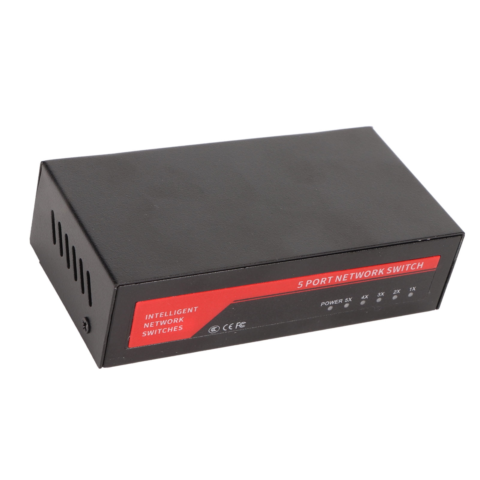 5 Port Ethernet Unmanaged Switch 100M Ethernet Splitter Network Switch ...