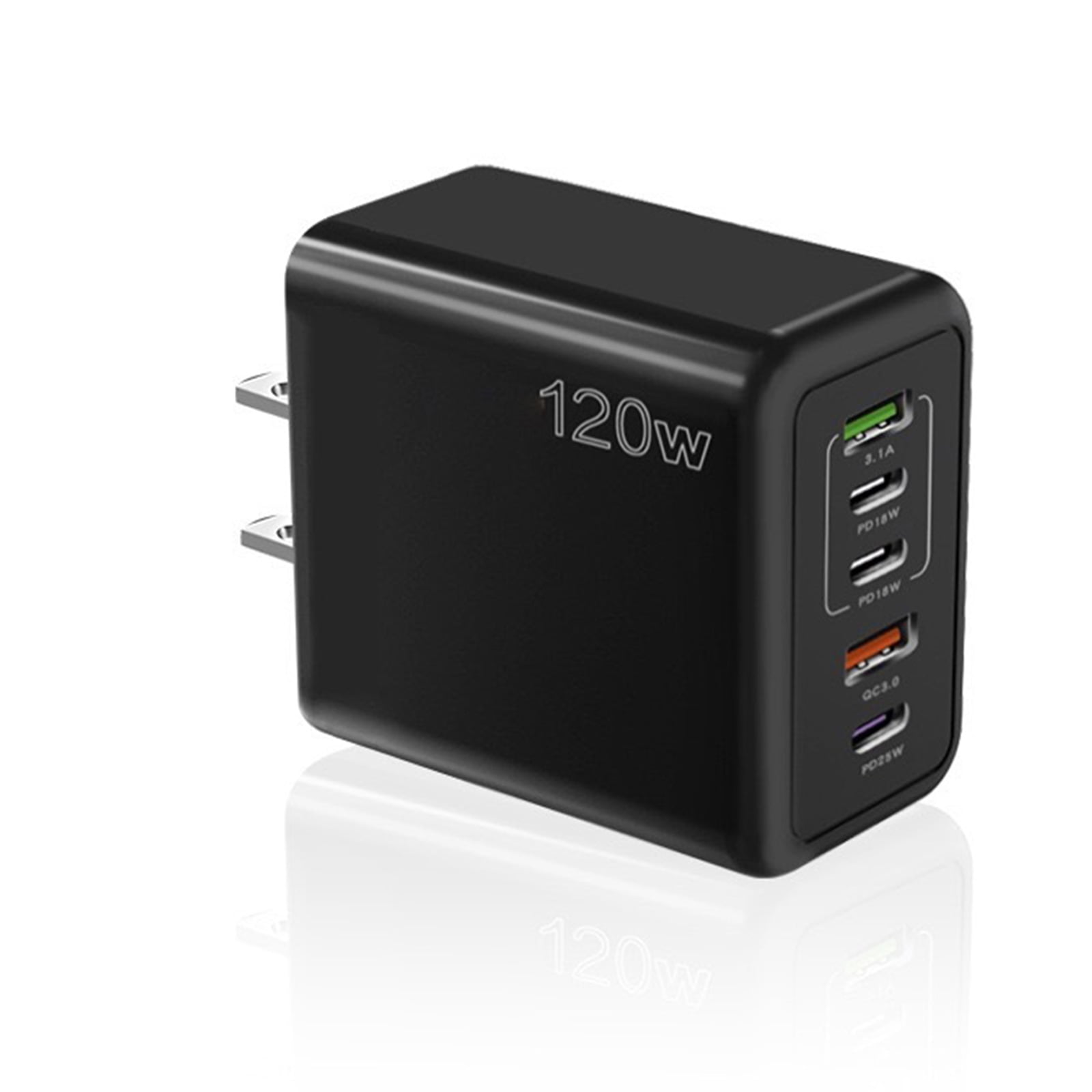 5-Port Travel Charging Adapter Efficient 120W Charging Solution for ...