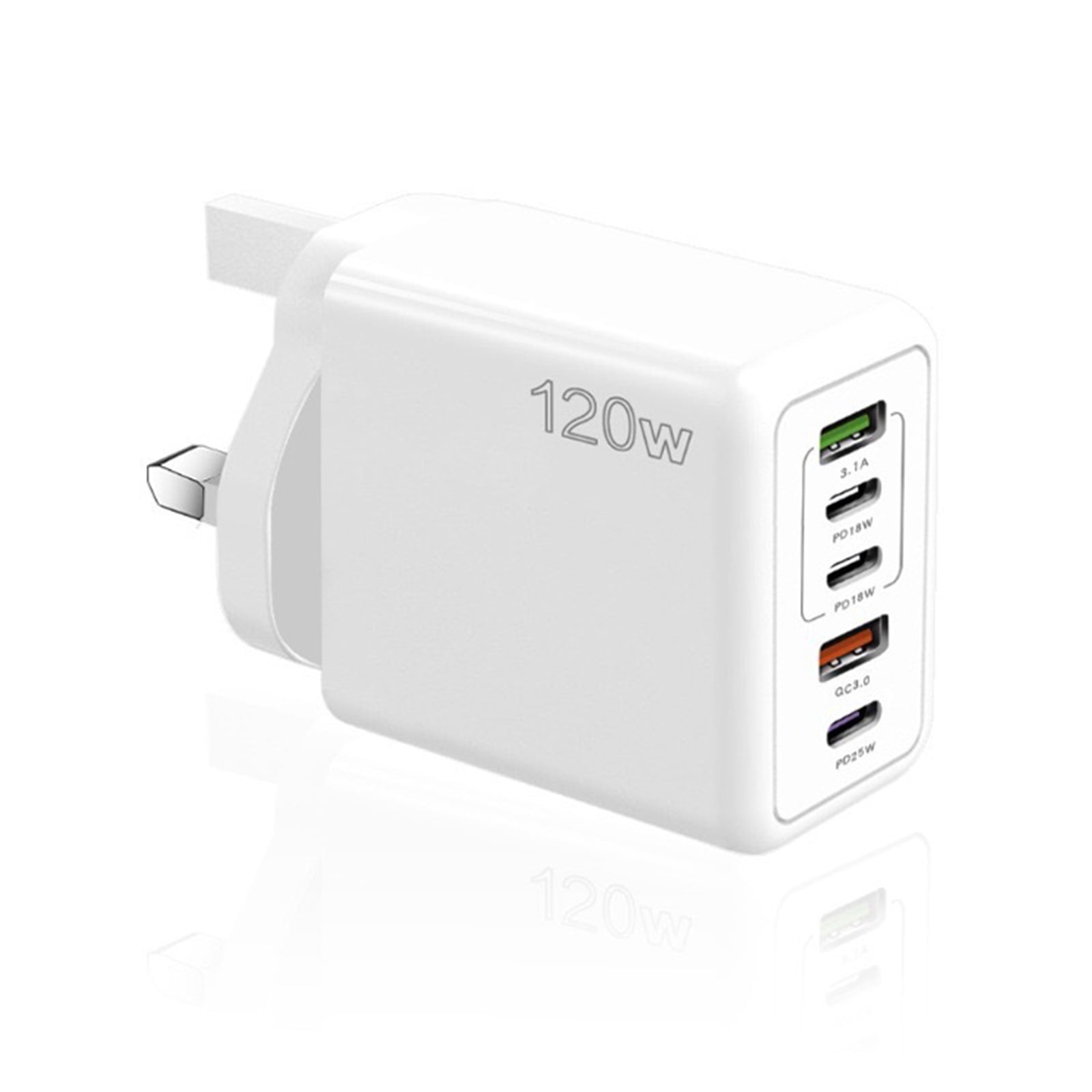 5-Port Travel Charging Adapter Efficient 120W Charging Solution for ...