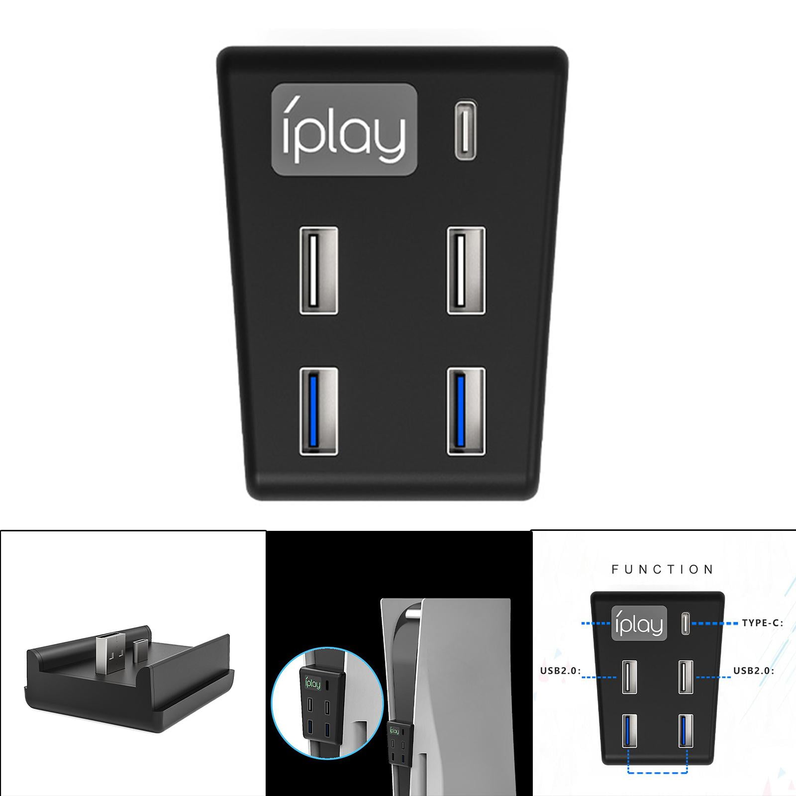 5 Port USB Hub Extended Splitter USB Hubs Accessories USB High ...