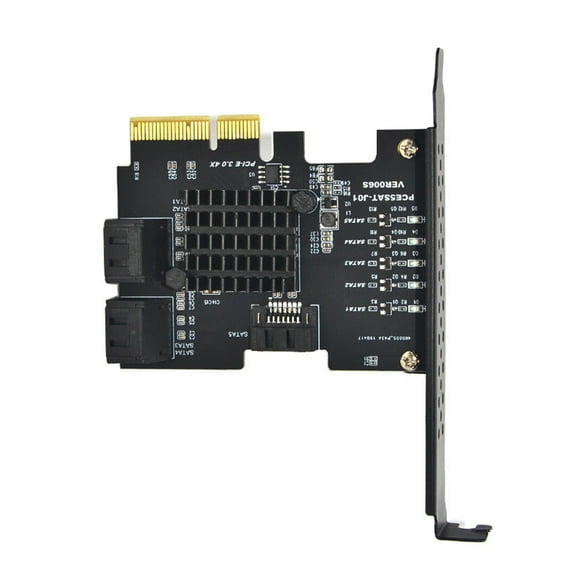 5 PortPCIE Expansion Card Compatibles PCIExpress X4X8X16 Interfaces ...