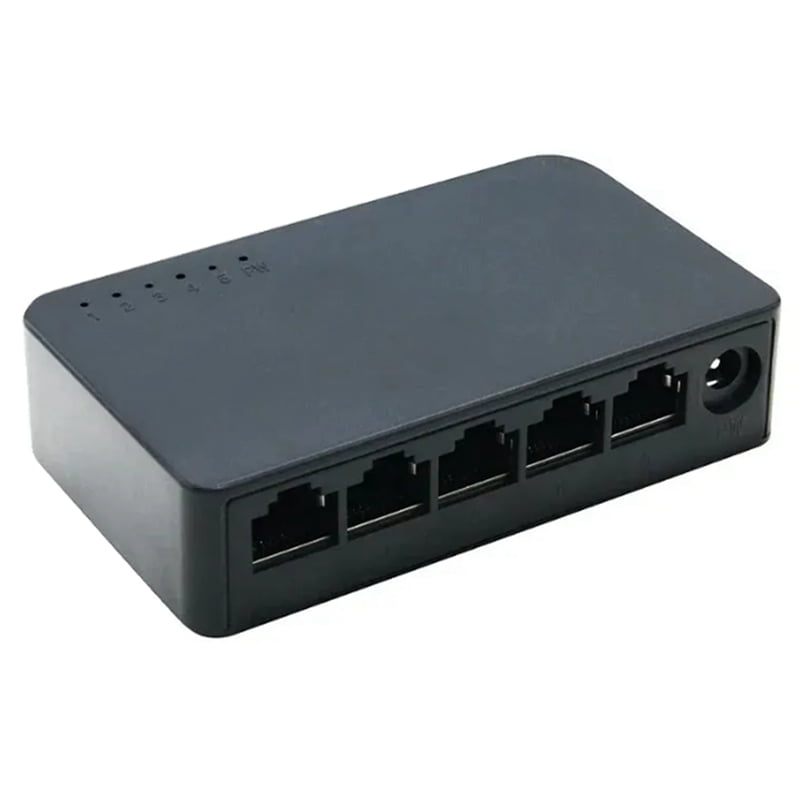 5 Ports Gigabit Switch 1000Mbps Fast Ethernet Switcher WAN LAN Port Hub ...