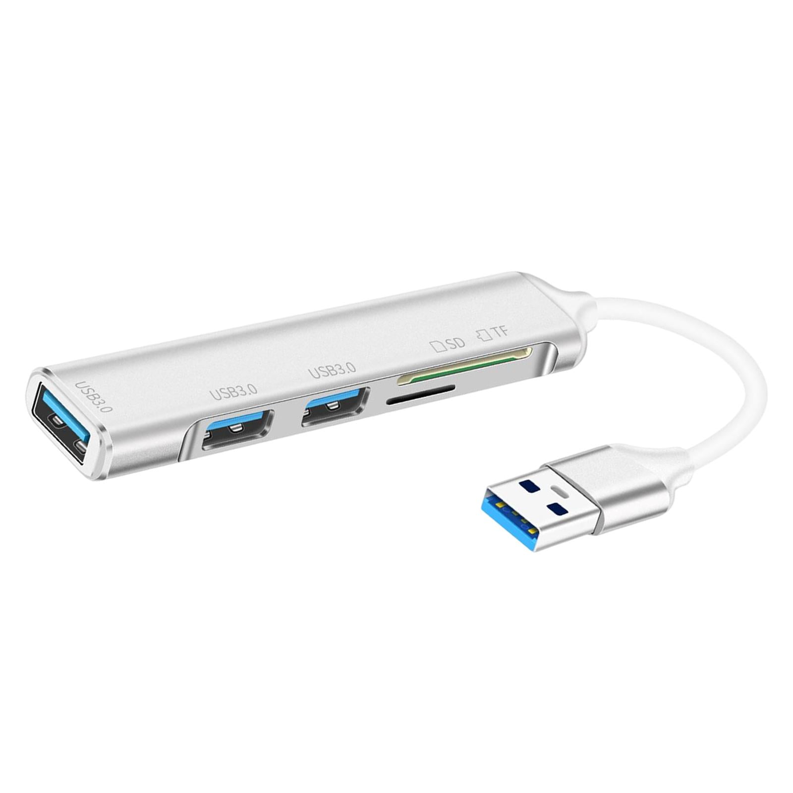 5 Ports USB 3.0 Adapter Hub TF Card Reader Professional ,Read and Write ...