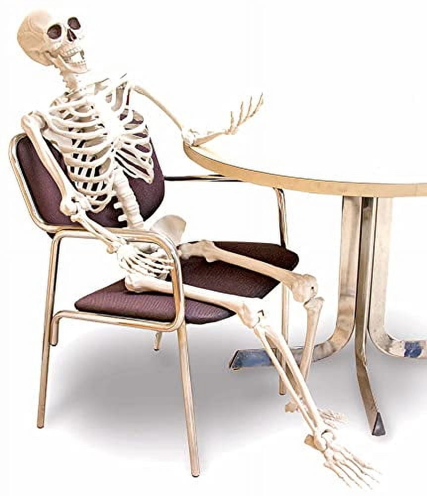 5' Posable Skeleton Party Decoration - Walmart.com
