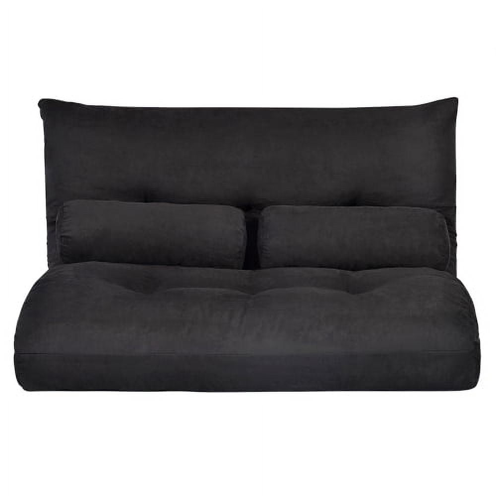 ARCTICSCORPION Polyester 5 Position Adjustable Floor Sofa with Cushion ...