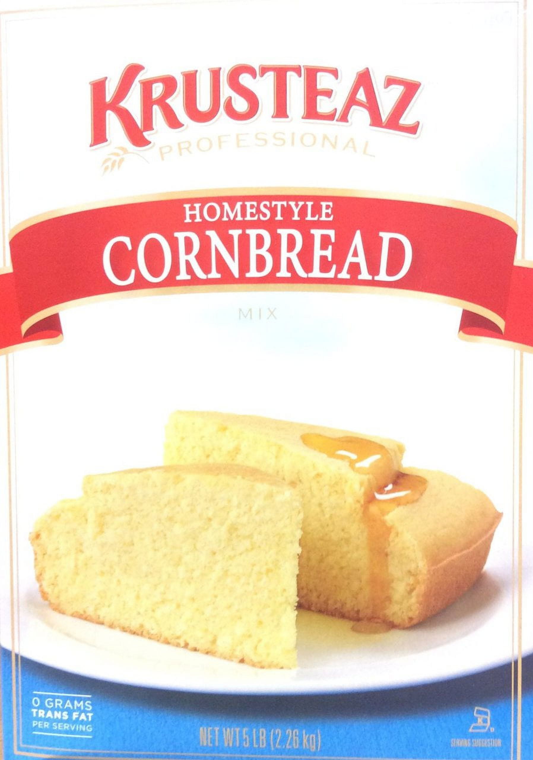 5 Pounds Krusteaz Homestyle Cornbread Mix Just Add Water Restaurant Quality - Walmart.com