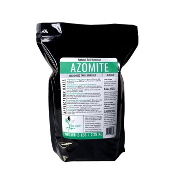 Down to Earth Azomite Soil Fertilizer Powder for Plant Growth, 1 lb ...
