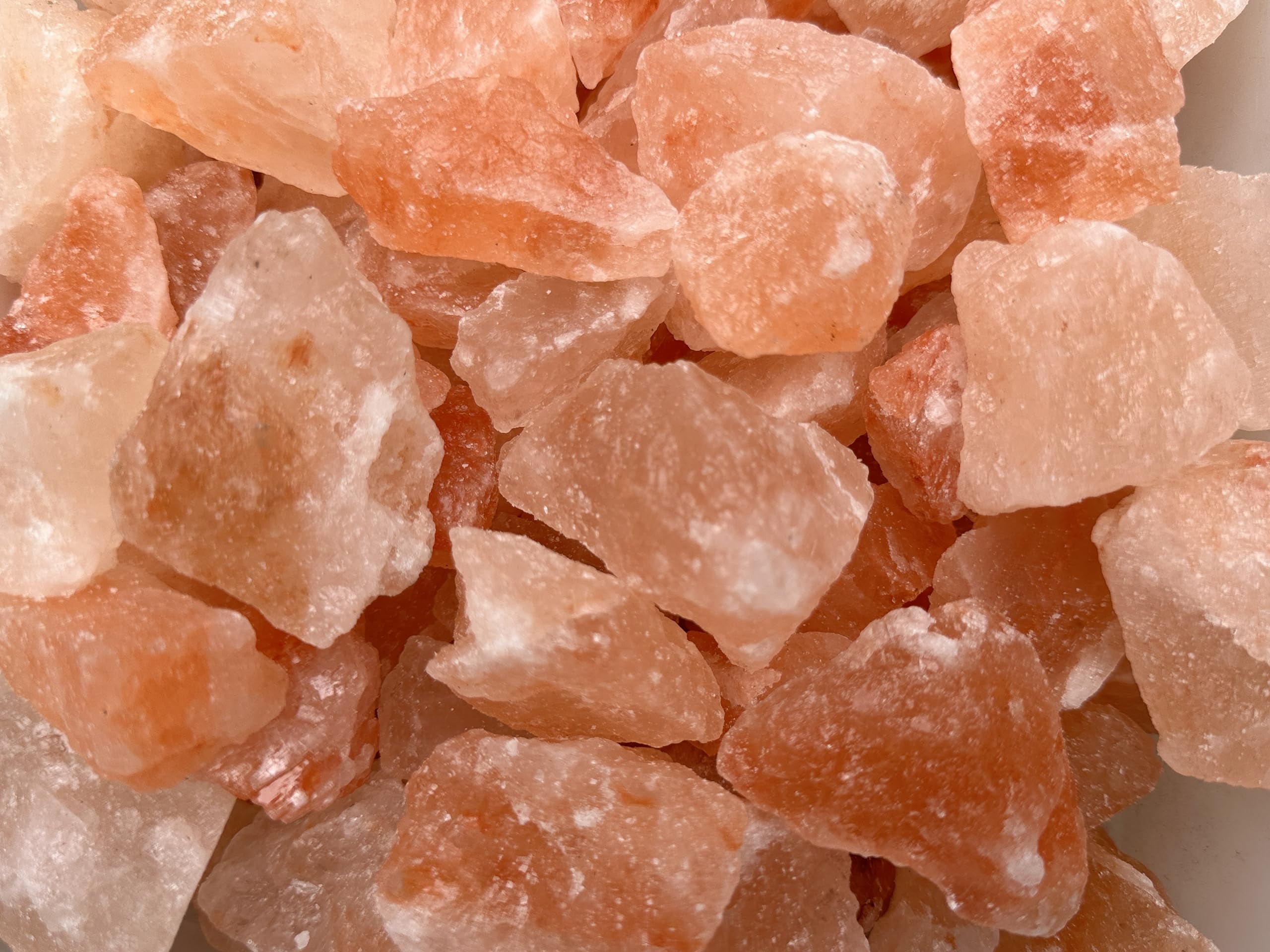 5 Pounds Natural Himalayan Salt Chunks, Large Himalayan Salt Rough ...