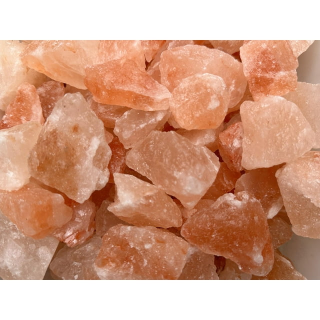 5 Pounds Natural Himalayan Salt Chunks, Large Himalayan Salt Rough ...