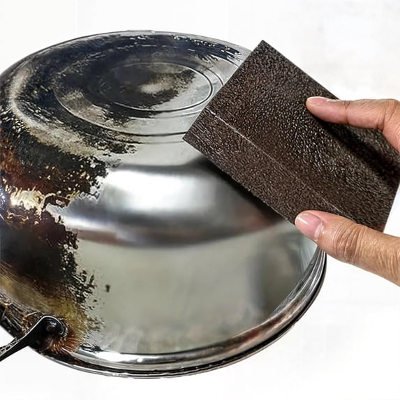 5 Powerful Pot Scrubber Cleaning Sponges, Heavy Duty Kitchen Eraser ...