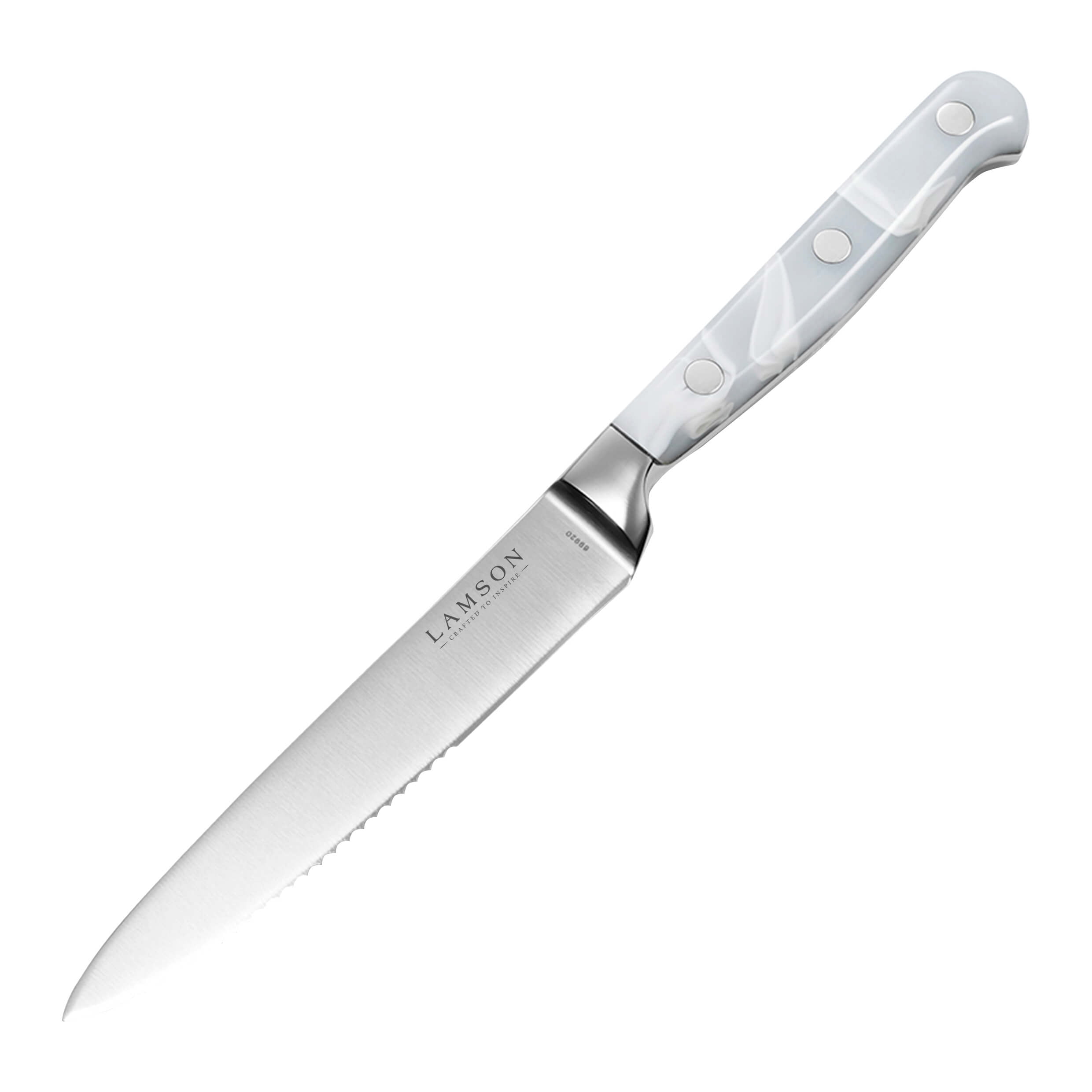 5" Premier Forged Steak Knives, Single Piece, Fine-Edge or Serrated ...