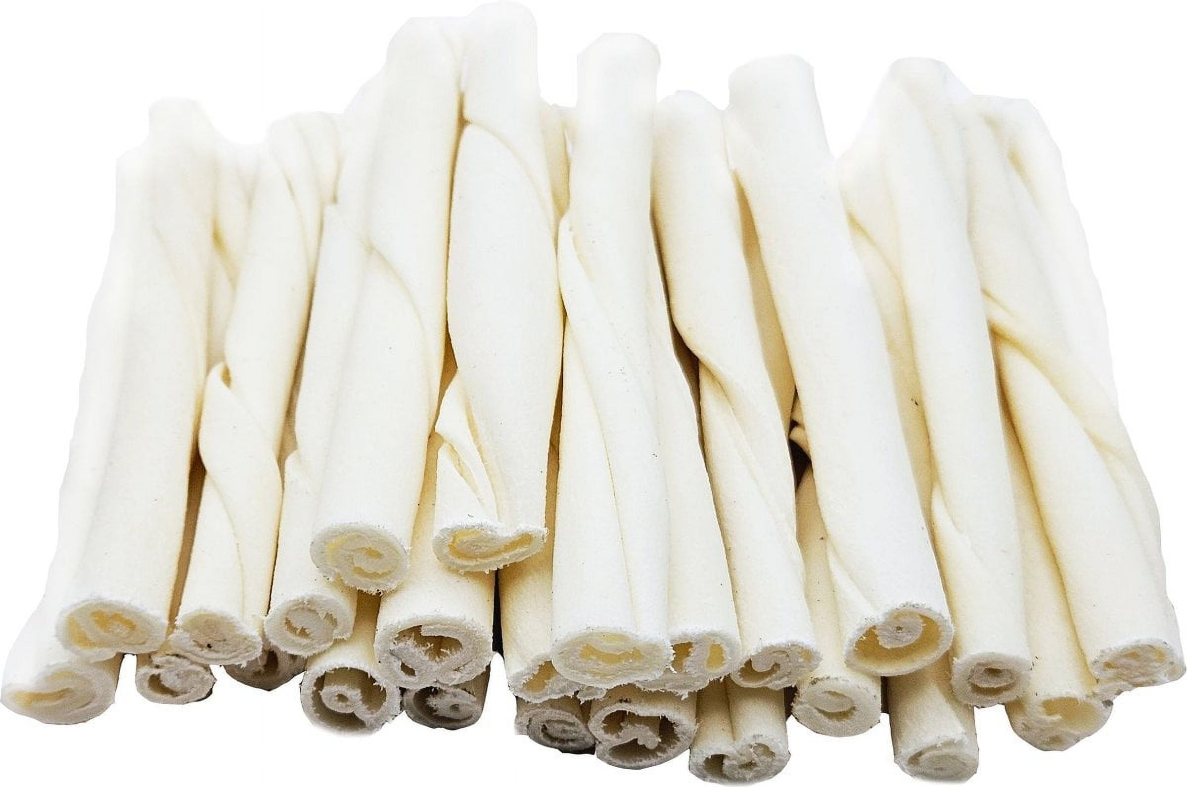 5" Premium Rawhide Twists Dog Treats, 12 count - Walmart.com