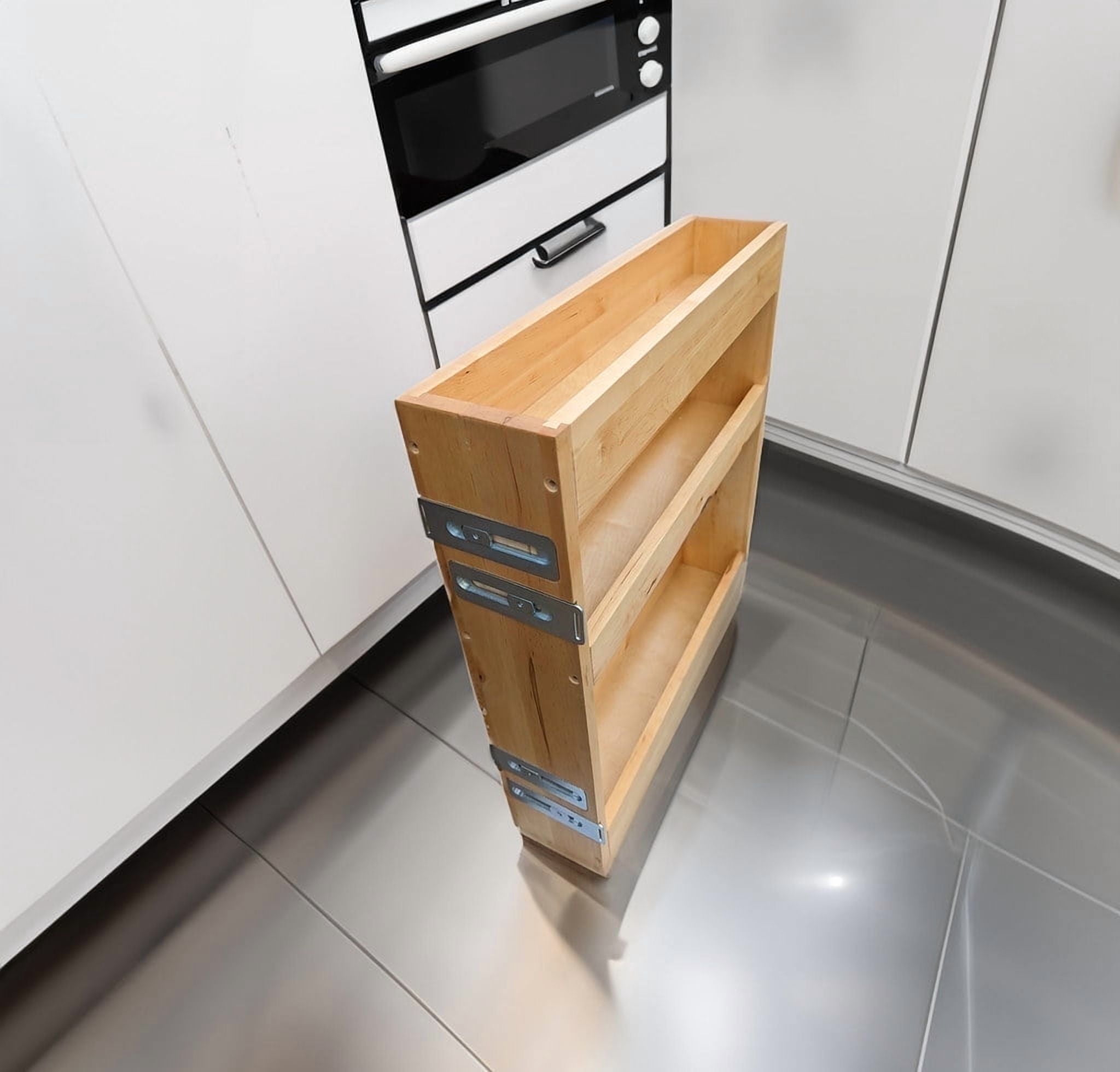 5'' Pull Out Kitchen Cabinet Storage Spice Rack Organizer - Walmart.com